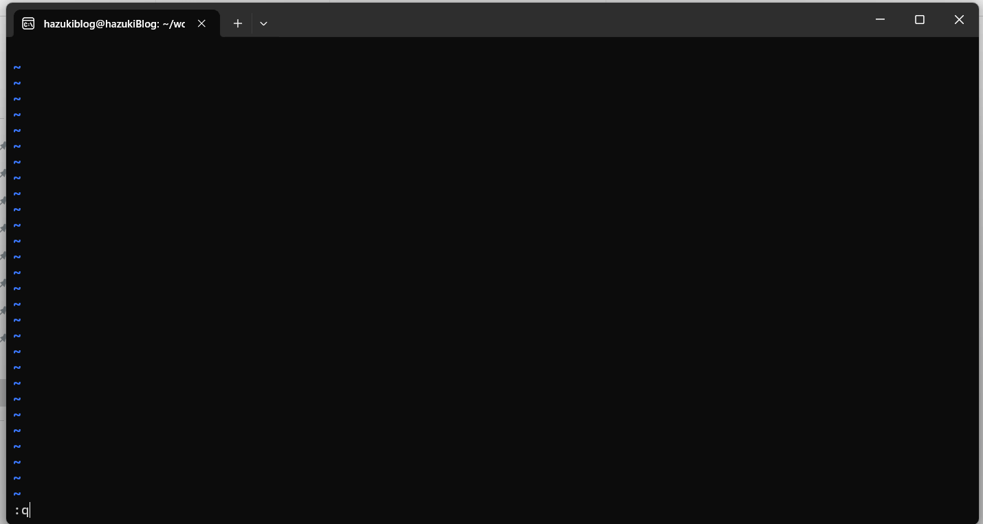 【Linux】vimエディタでテキスト編集する方法（hands-on形式） - はづきのブログ